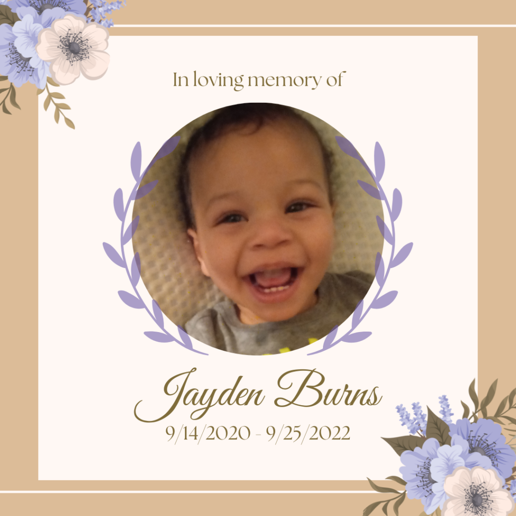 In Loving Memory of Jayden Burns - LGS Foundation
