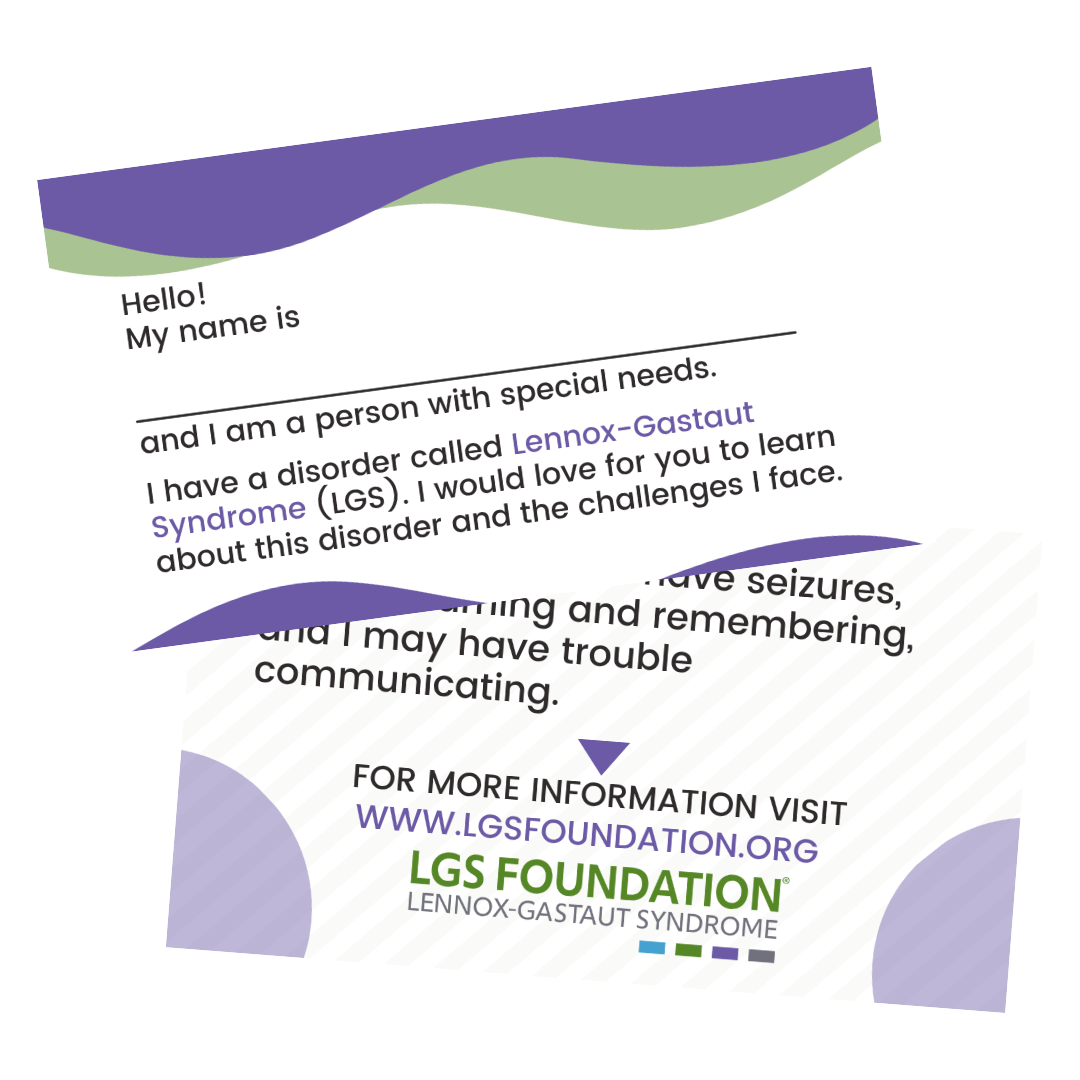 Request Information & Materials - LGS Foundation